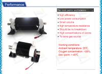 China 12V 110V 220V Ozone Generator Parts Air Cooling Ozone Cell / Ozone Tube 1- 7g/hr for sale