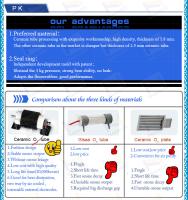 China Air Cooled Ozone Generator Parts Ozone Tube / Cell 7g/hr 12V 110V 220V for sale