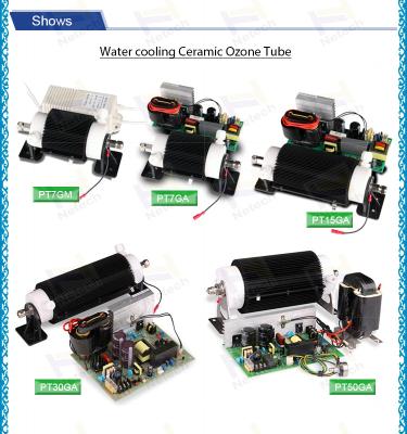 China air cooling ozone ceramic ozone tube for air purifier and water treatment for sale