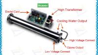 China Stable Enamel Ozone Generator Parts Internal / External Water Cooled for sale