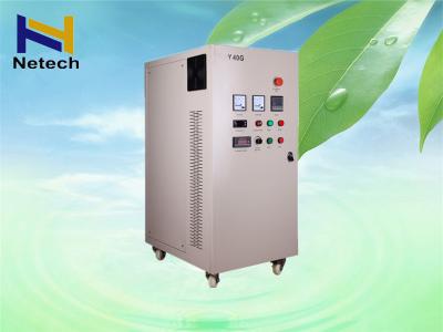 China Large Ozone Generator Water clean Machine 40g / Hr To 100g / Hr for sale