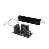 China Small Air Cooled Ozone Quartz Tube For Internal External Electrodes for sale