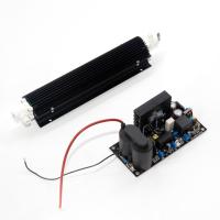 China Small Air Cooled Ozone Quartz Tube For Internal External Electrodes for sale