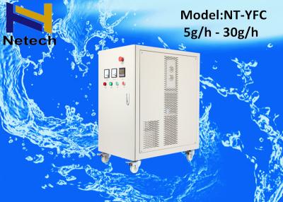 China Green House Water Ozone Generator / O3 Machine For Food Processing 10g 15g 30g for sale