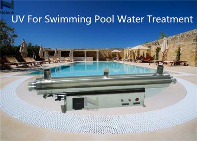 China Water Treatment Swimming Pool Ozone Generator UV cleanr 3 - 30 Ton / H Water flow rate for sale