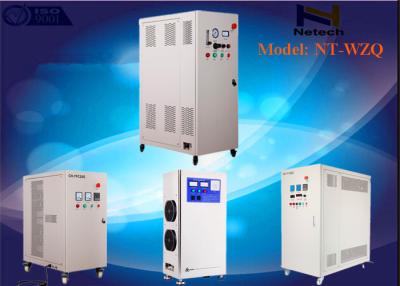 China Water Cooling Feed Outside Ozone Generator For Swimming Pool 10 - 60g Output for sale