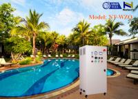 China Water Cooling Feed Outside Ozone Generator For Swimming Pool 10 - 60g Output for sale