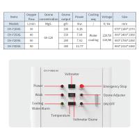China 100G/H Large Ozone Generator Ozone Disinfection Machine Compact structure for sale