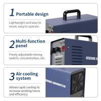 China 3-7g Commercial Ozone Generator Strong Concentration Ozone Air Purifier for sale