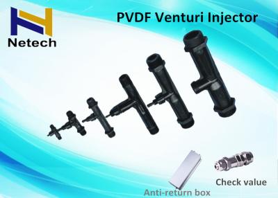 China 1 inch Other Ozone Generator Subsidiary Facilities PVDF Venturi Injector Ozone Water Mixing Device for sale