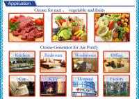 China Air Cooled Fruit and Vegetable Household Ozone Generator / Spare Air Purifier for sale