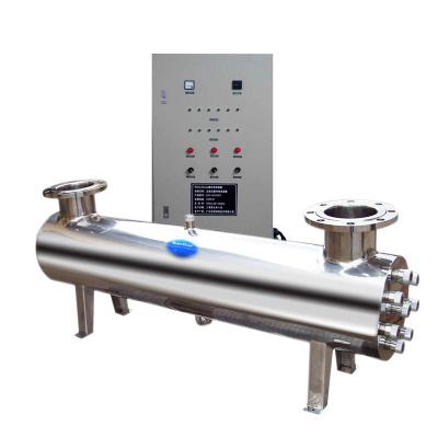 China 2-500 Ton/hr Water Disinfection Auto Clean RO Uv Sterilizer for sale