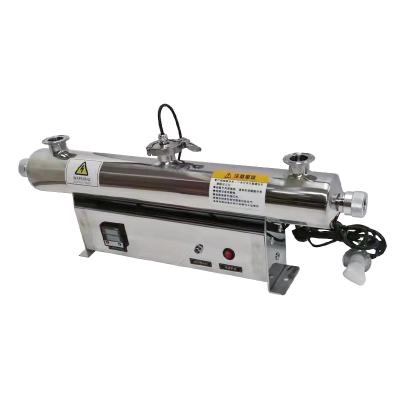China 304 or 316L stainless steel Uv Sterilizer For Water Drinking for sale