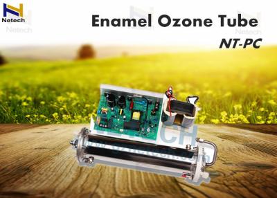 China OEM Ozone Generator Parts / Corona Discharge Double Water Cooled Enamel Ozone Tube for sale