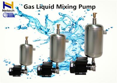 China 1T - 12T 220V 380V Water Treatment Pump Ozone Gas Liquid Mixing Pump With Tank for sale