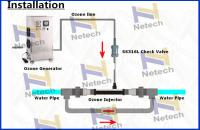 China Air / Oxygen Source Large Ozone Generator Water clean For Agriculture 2g 30g for sale