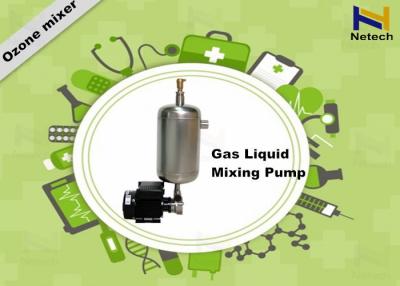China Ozone Generator Swimming Pools Water Gas Liquid Mixing Pump With Tank 5000L for sale