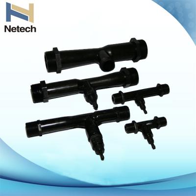 China 2 Inch PVDF Material Venturi Injector Tube Mixing Ozone Generator Machine Parts for sale
