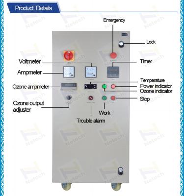 China Health 18 LPM Large Ozone Generator / commercial ozone machine 50g for sale