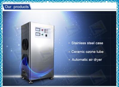 China Ceramic  Ozone Generator Water Purification 60HZ For Food Water 1 - 18LPM for sale