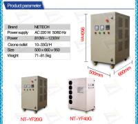 China Water Treatment Swimming Pool Ozone Generator Large Capacity 20G for sale