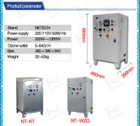 China 10g - 50g/h Water Cooling Water Ozone Generator Feed Outside Oxygen Source for sale