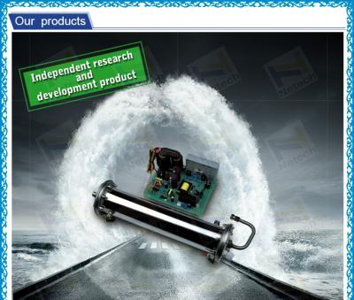China OEM / ODM Ozone Generator Parts Double Water Cooling Enamel Ozone Generator Tube for sale