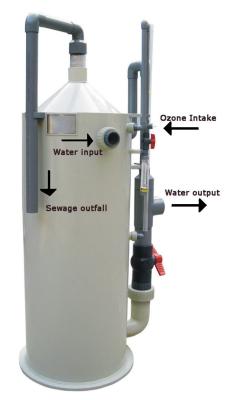 China Aquarium protein skimmer other ozone generator subsidiary facilities with Booster pump for sale