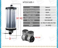 China Durable Oxygen concentrator spare parts Twelve Tower ozone Molecular Sieve PSA 15LPM for sale