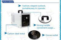 China Adjustable Hotel Clean Air Ozone Generator For Water And Air Treatment for sale