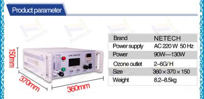 China Commercial Ozone Generator , Desktop ozone therapy machine for sale