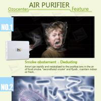China Small White ABS Sheel Ozone Machine Smoke Removal For Home Use for sale
