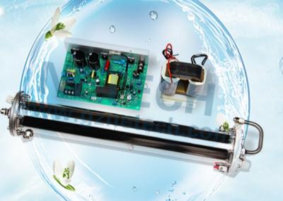 China Water Cooling 110 / 220V Enamel Ozone Generator Tube 10 - 80G/Hr for sale