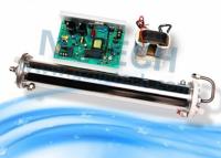 China 80g/Hr Water Cooling Ozone Enamel Tube With Power Board For Water Purification for sale