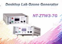 China Desktop Lab 110V / 220V Commercial Ozone Generator Air Purifier Feed Oxygen for sale