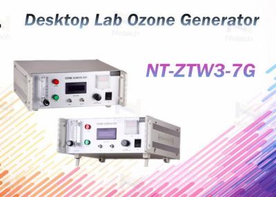 China Desktop Lab 110V / 220V Commercial Ozone Generator Air Purifier Feed Oxygen for sale