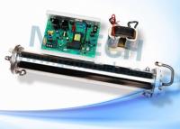 China Corona Discharge Enamel Ozone Generator Tube 10 - 80G/Hr Water Cooling 110 / 220V for sale