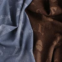 China 0.7mm Washed Denim PU Leather Cotton Bottom Fabric for Fashion Jacket and Pant - Lightweight Summer Material for sale