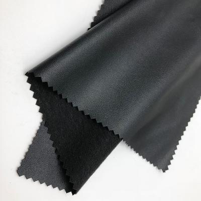 China XRX 180 Four-Sided Elasticity PU Leather - 54/55 Inch Width, 0.55mm Thickness for Garment Manufacturing for sale