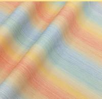 China 0.8mm Rainbow Gradient Printed Flower PVC Leather for Handbags, Phone Cases and Decoration - 0.8mm Thickness for sale
