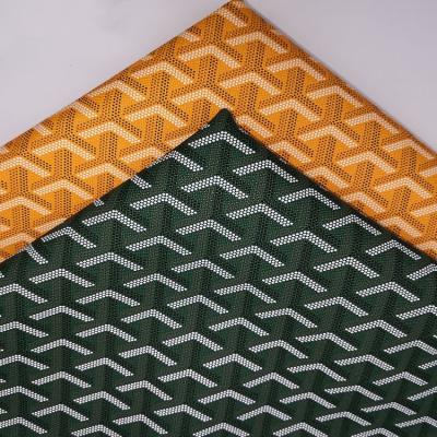 China Imitated Goyard Style PVC Leather with Brushed Base for Handbags, Packaging Boxes, and Phone Cases - Multiple Color Options for sale