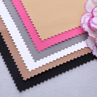 China 0.5mm Rich Velvet PU Leather - Antibacterial Breathable Material for Shoes, Bags & Belt Linings for sale