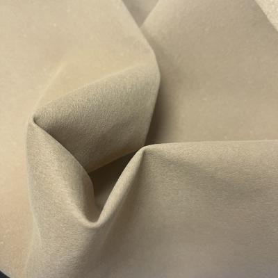China 0.5mm Soft Suede Microfiber Leather - Breathable Antibacterial Stretch Material for Shoes & Accessories for sale