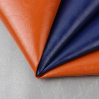 China 0.7mm Oil Wax PVC Leather for Car Seats and Furniture - Waterproof with Knitted Bottom for sale