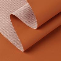 China Skin-Feeling PVC Artificial Leather Upholstery Material 0.8-1.2mm Thickness for Sofa Furniture and Automotive Interiors for sale
