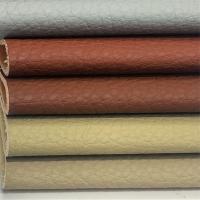 China 1.2mm Litchi Microfiber Leather Fabric - Eco-Friendly Upholstery Material for Sofas and Car Seats for sale