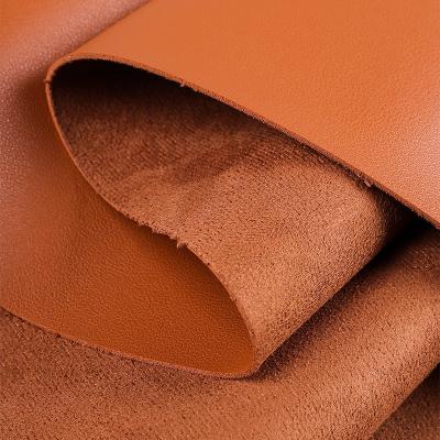 China 1.65mm PVC Faux Suede Leather Fabric Anti Fouling for Handbag Mouse Pad Cover for sale