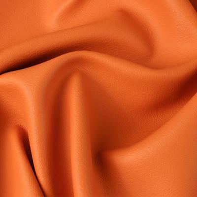 China 1.0mm Flame Retardant PVC Leather for Furniture and Car Interiors with Light Texture Finish for sale