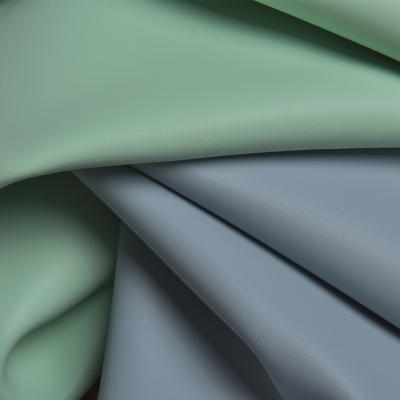 China 1.4mm Solvent-Free Silicone Leather Fabric - Eco-Friendly Double-Sided Material for Furniture & Automotive for sale