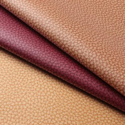 China 1.2mm Litchi Leathaire Fabric - Breathable Leather Material for Sofas, Cushions & Car Seats for sale